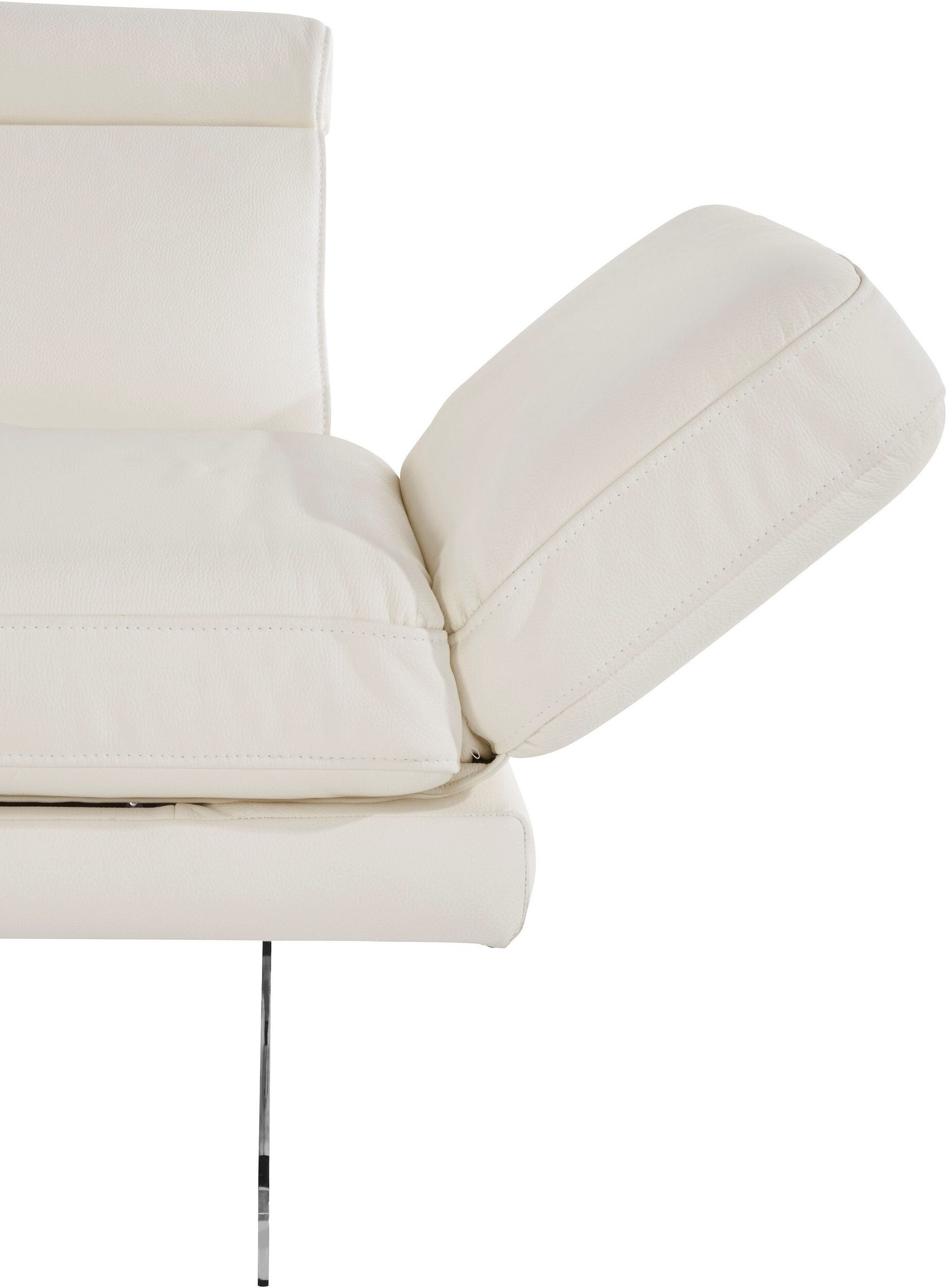 Coltar din piele natura Amantea, cu reglare brate, tetiere si spate, bej